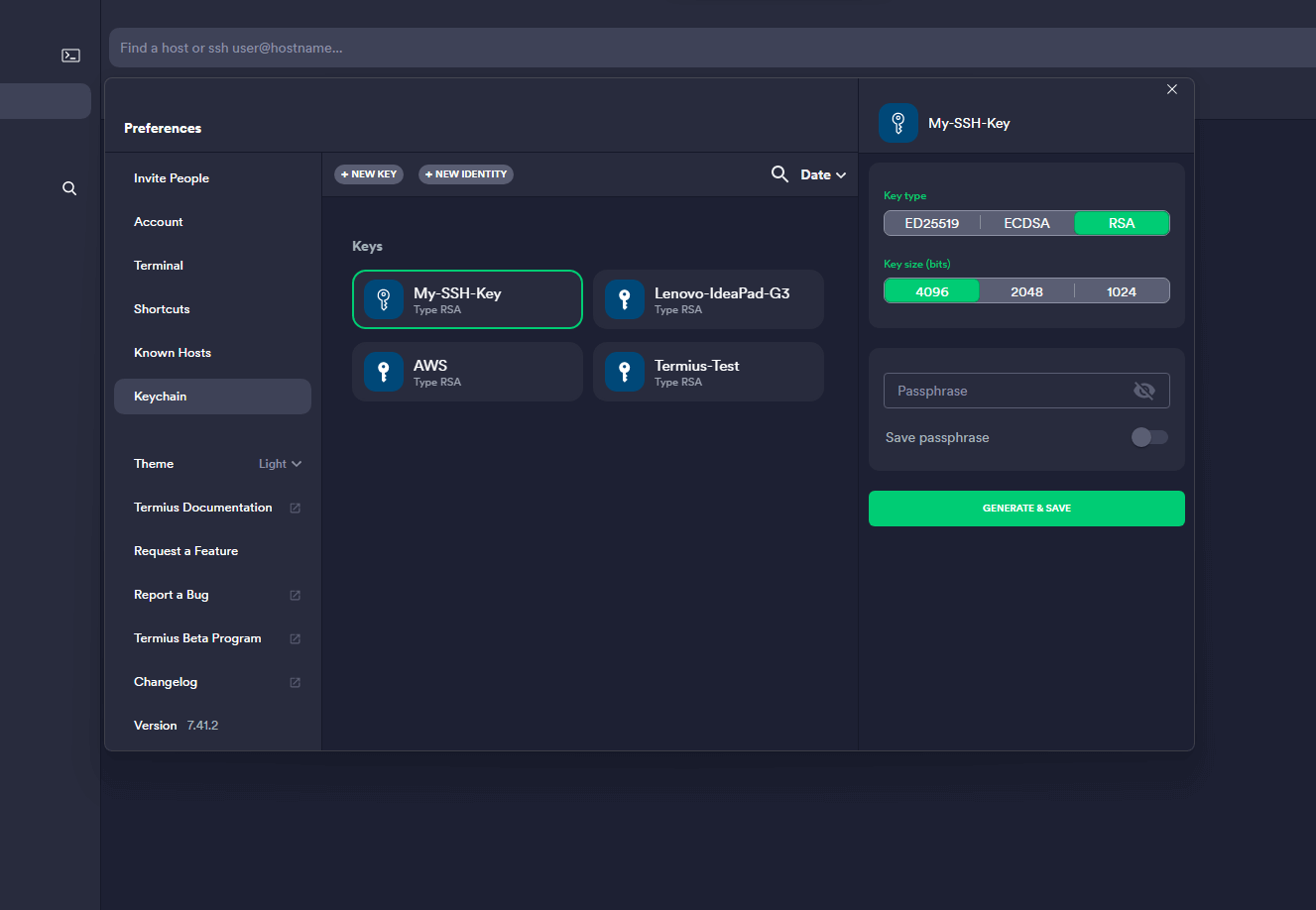 Generate An Ssh Key With Termius Gridpane